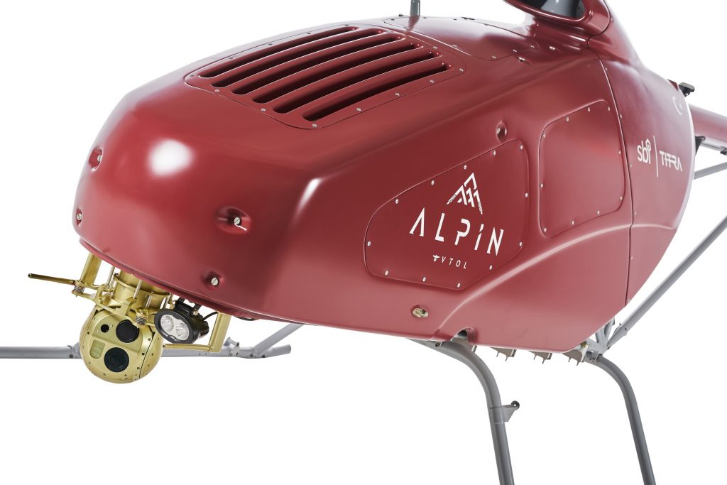 ALPIN UNMANNED HELICOPTER - UAVOS